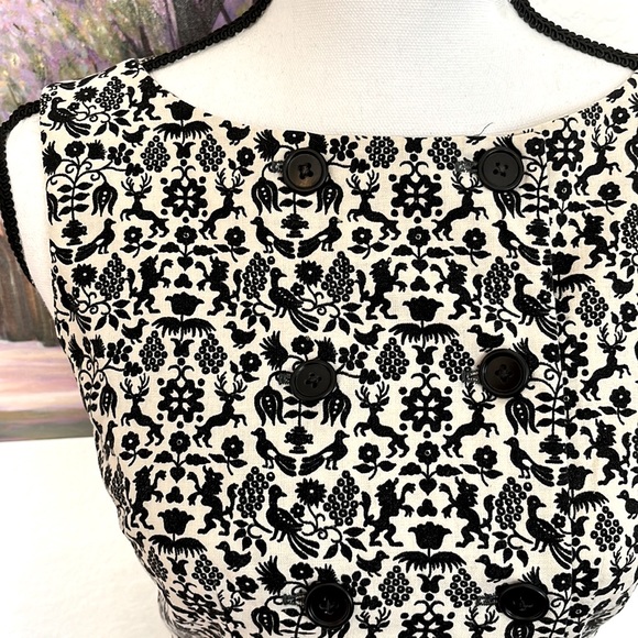 Vintage | Tops | Vintage Ortomi Print Crop Tank | Poshmark
